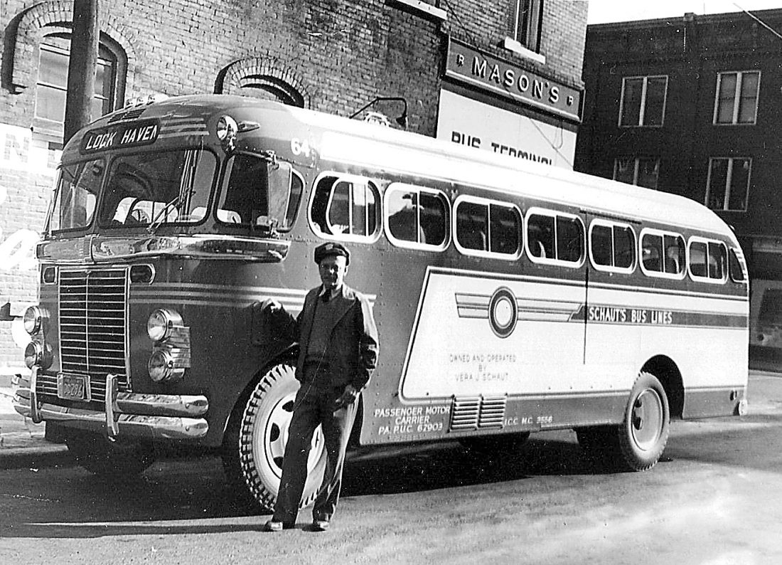 Old Photo Album: The old bus line | News, Sports, Jobs - The Express